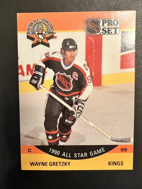 WAYNE GRETZKY NHL Pro Set 1990 Al-Star Game #340 EUR 0,95 - PicClick DE