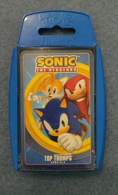TOP TRUMP CARDS Sonic the Hedgehog- 2022- Complete Set - Used Cond £1. ...