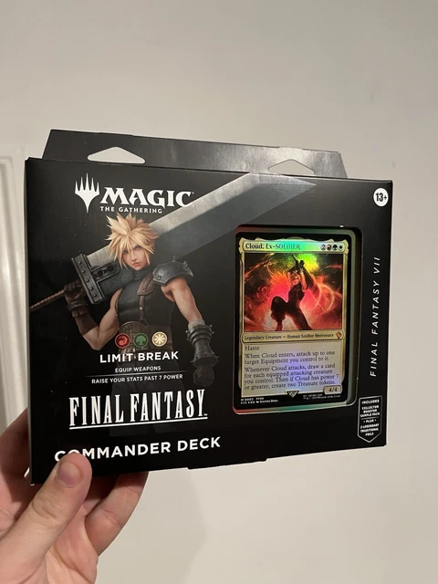 MAGIC THE GATHERING Final Fantasy Commander Deck Limit Break *Brand New ...