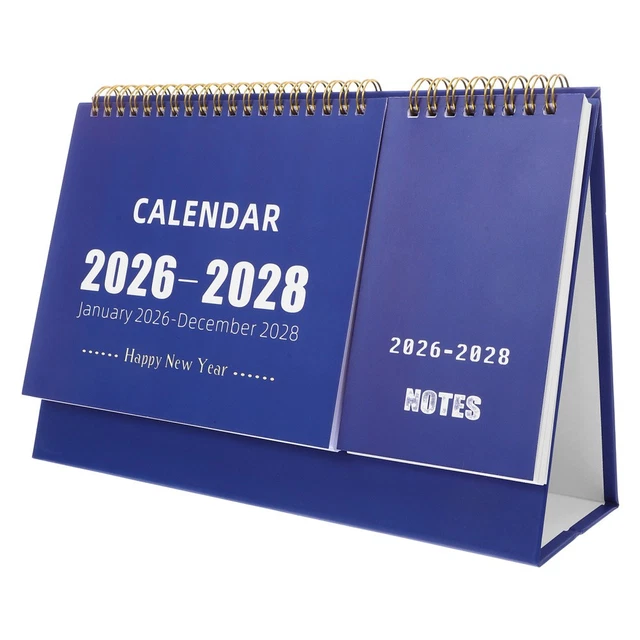 COMPACT MONTHLY CALENDAR Whiteboard 2025-2028 Desk 2026-2028 Planner £ ...