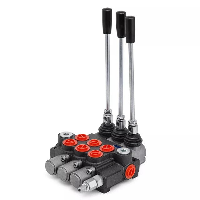 TRACTOR LOADER HYDRAULIC Directional Control Valve 3 Spool 11 GPM With ...
