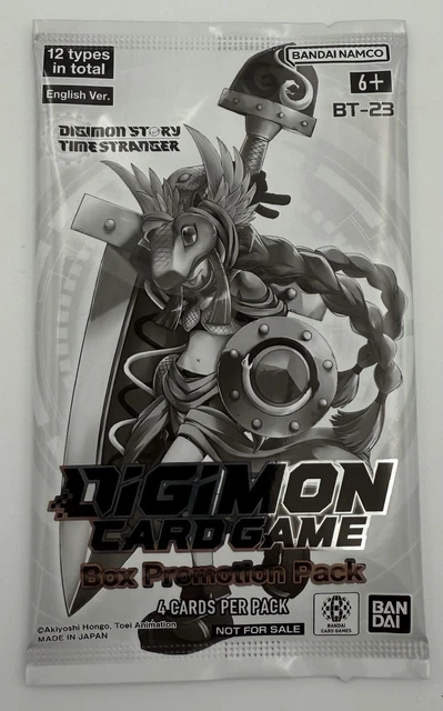 DIGIMON TCG DIGIMON Story Time Stranger Promotion Pack BT-23 English £ ...