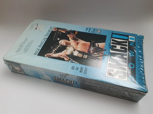 WWF WWE 1999 SmackDown Trading Cards - Sealed Box 36 Packs - Rock PSA ...