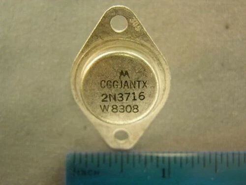 1 MOTOROLA 2N3716 10A 80V TO-3 NPN Power Transistors $12.99 - PicClick