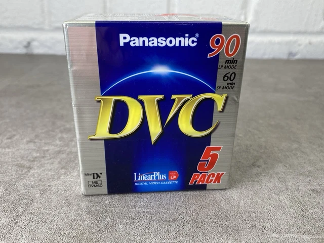 PANASONIC MINI DV Cassettes 5 Pack New And Sealed £29.99 - PicClick UK