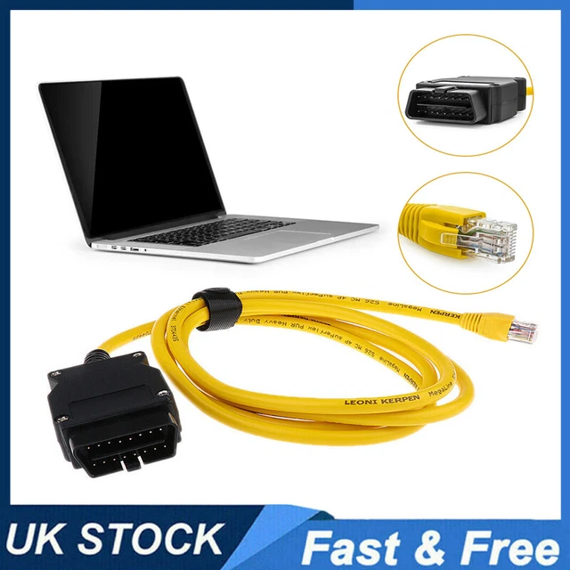 Ethernet To Obd Enet Cable E Sys Icom Coding For Bmw F Series E Sys Ista Obd2 £10 82 Picclick Uk