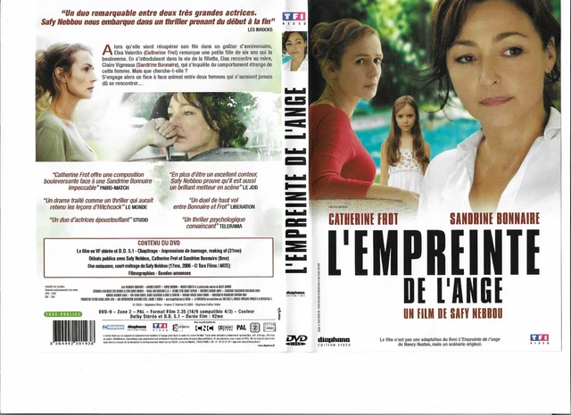 DVD--L'EMPREINTE DE L'ANGE--SANDRINE Bonnaire--Catherine Frot ...