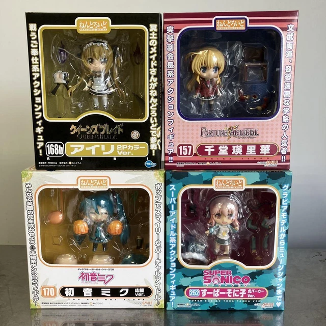 NENDOROID AIRI EIRIKA Sendo Super Sonico Hatsune Miku GSC Figura 4 Set ...
