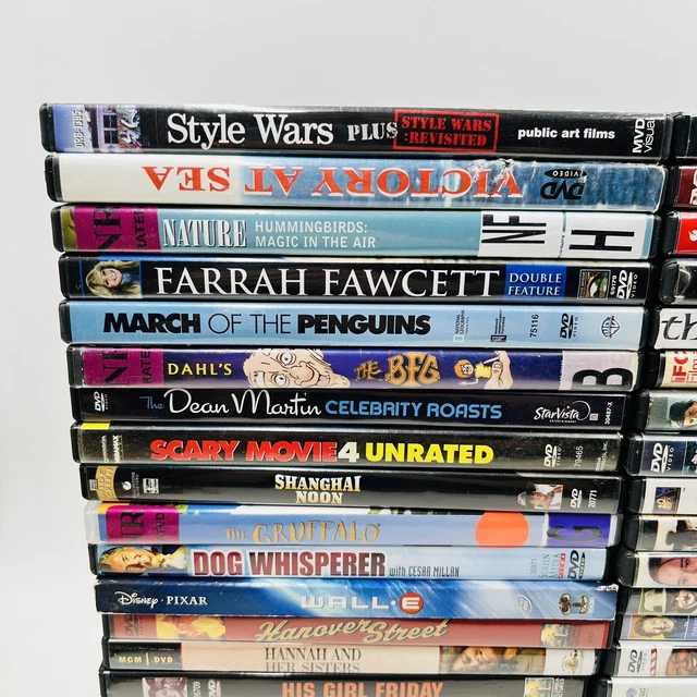 50 BULK LOT DVDs Wholesale Mixed Titles Family Comedy Drama Movies $34. ...