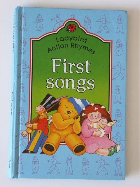 LADYBIRD BOOK FIRST Edition 1988, Ladybird Action Rhymes First Songs £4 ...