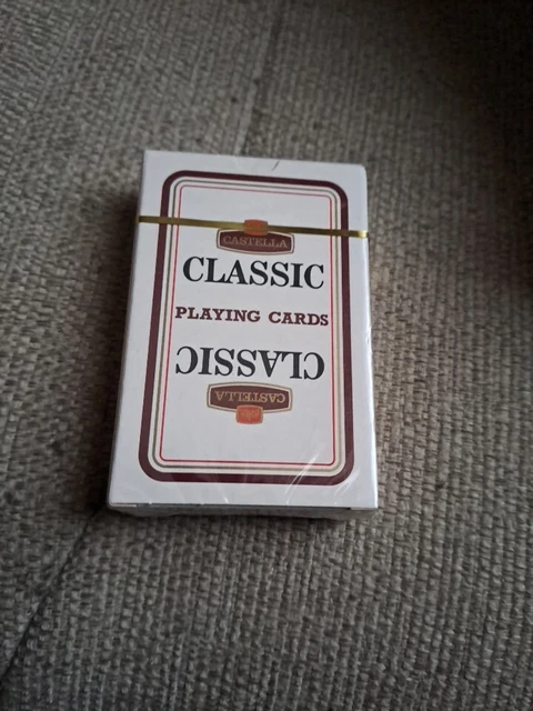 VINTAGE RARE CASTELLA Classic Playing Cards Unopened £7.99 - PicClick UK