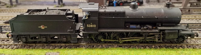 MODEL RAILWAY 00 gauge locomotive Bachmann Class 7F dcc sound weathered ...