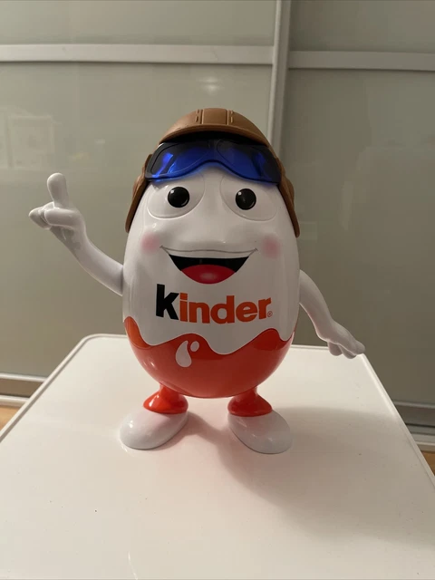 KINDER SURPRISE EGG Large Character Figure 10" Pilot Aviator. Kids fun ...