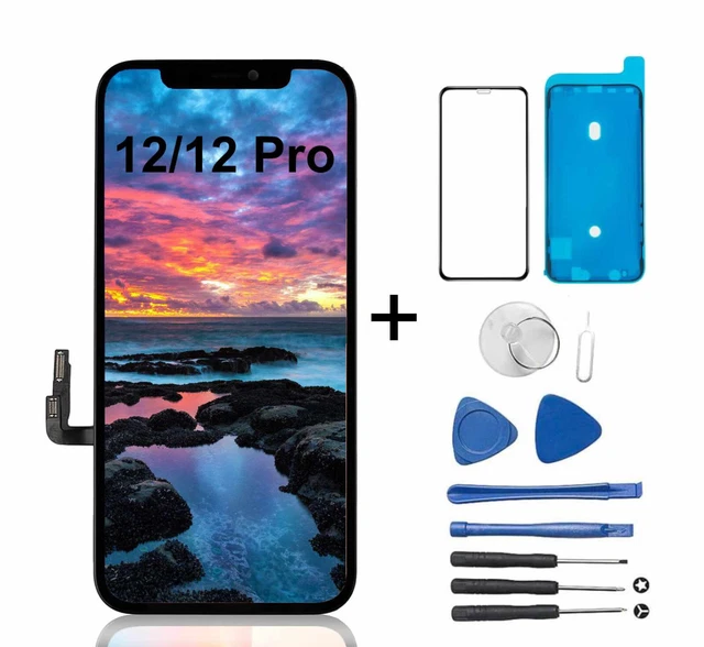 ORIGINAL PK DISPLAY iPhone 12 / 12 Pro Retina HD OLED Bildschirm 3D ...