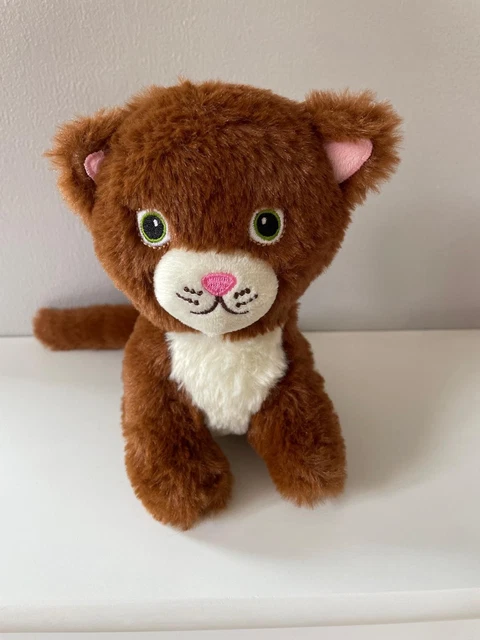 ALDI MABEL SMALL Brown 7” Cat Soft Toy Plush Kitten £15.08 - PicClick UK