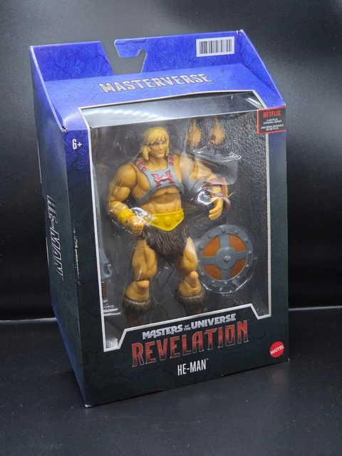 MASTERS OF THE Universe Revelation Masterverse - He-Man Action Figure £ ...
