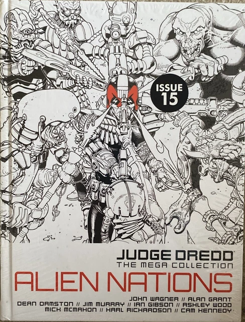 JUDGE DREDD THE Mega Collection Alien Nation Issu 15 Vol 75 Hard Cover ...
