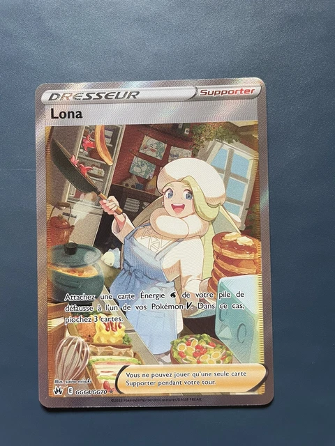 CARTE POKÉMON LONA DRESSEUR FULL ART GG64/GG70 - Zénith Suprême - EB12 ...