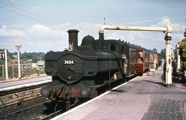 COLOUR RAIL SLIDE, BRW565, GWR 7400 class, 7404 £1.15 - PicClick UK