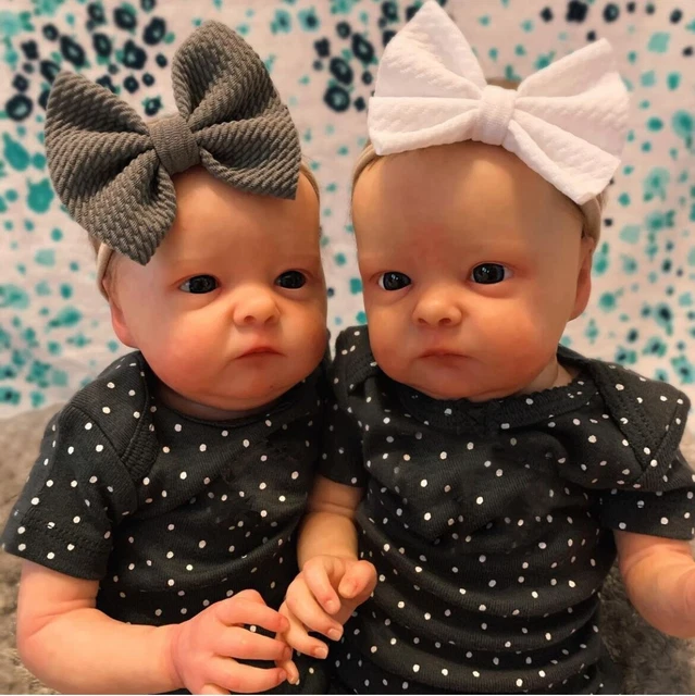 17& THIN REBORN Baby Doll Tink Finished Body Lifelike Newborn Premature ...