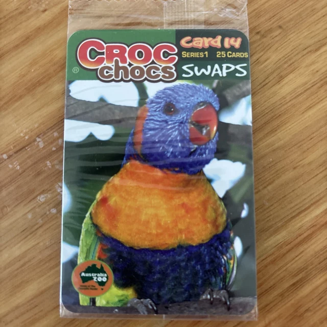 NIP CROC CHOCS Swaps Australian Zoo Rare Collector Cards - Bulk Lot (63 ...