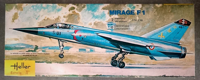 MAQUETTE AVION HELLER Mirage F1 EUR 30,00 - PicClick FR