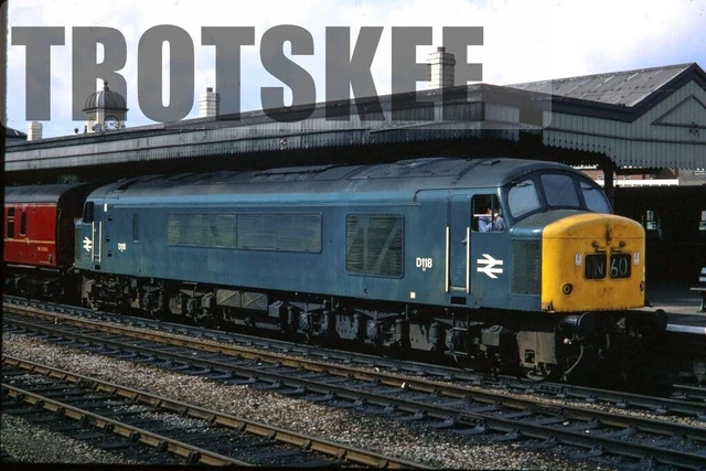 35MM SLIDE BR British Railways Diesel Loco Class 45 D118 1967 Original ...