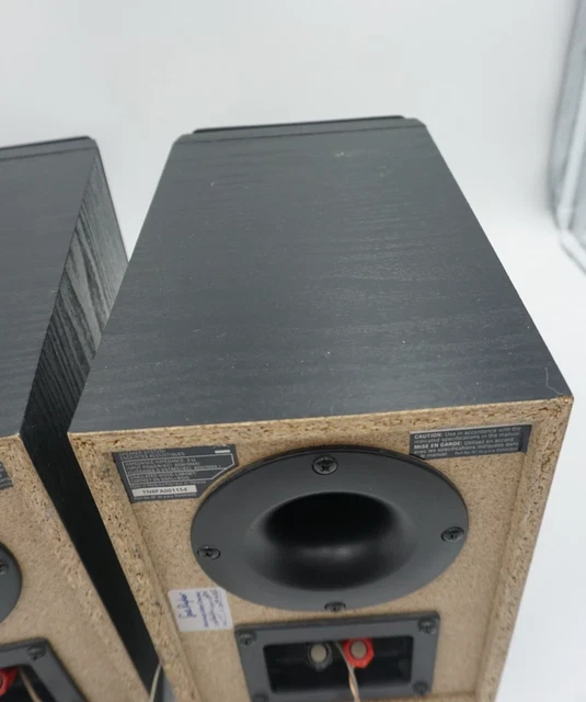 PANASONIC SB-PMX3 3-WAY Bookshelf HiFi Stereo Speakers Black Tested and ...