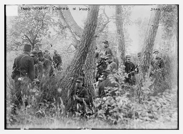 FRENCH INFANTRY SCOUTING In Woods c1900 Historic Old Photo $9.00 ...