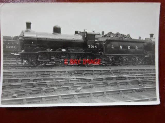 PHOTO LNER Ex Gnr Class J1 Loco No 3014 Br 65013 £4.00 - PicClick UK