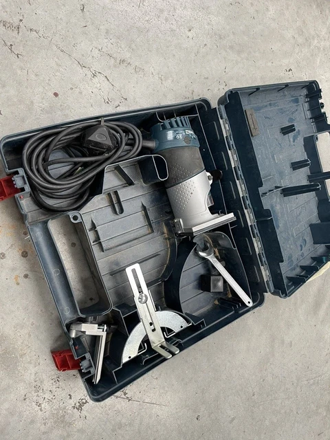 BOSCH GKF 600 Professional 240v palm router with accessories and case £ ...