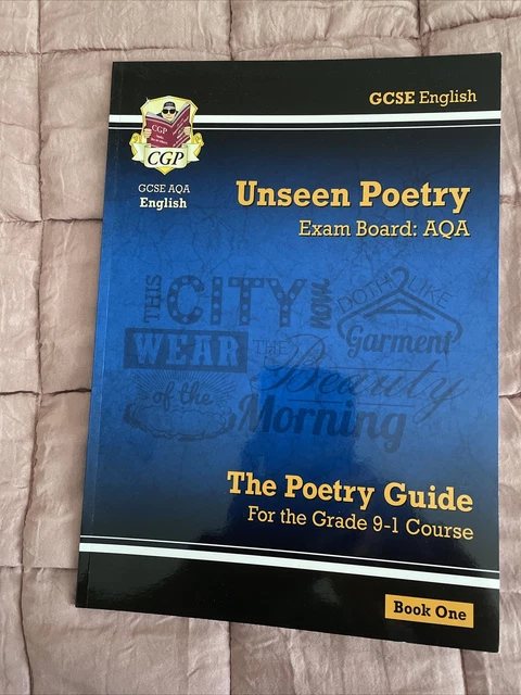 GCSE ENGLISH UNSEEN Poetry Book One AQA £1.99 - PicClick UK