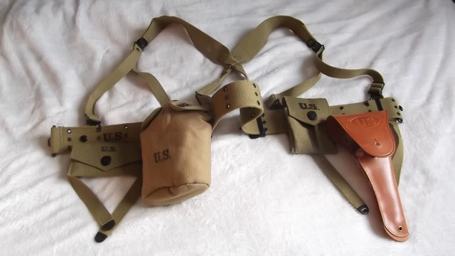 MILITARIA US WW2 repro brelage complet RBFM EUR 120,00 - PicClick FR