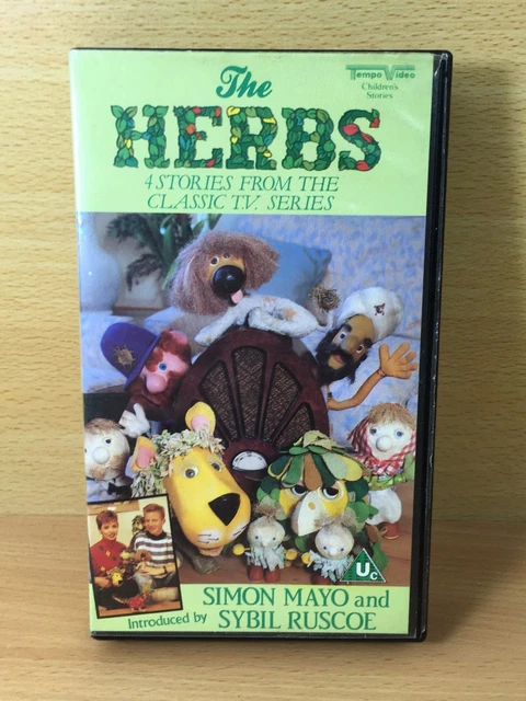 THE HERBS - From The TV Series VHS Video - Simon Mayo & Sybil Ruscoe £2 ...