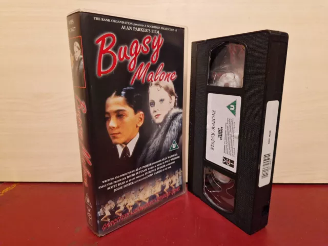BUGSY MALONE - Jodie Foster - PAL VHS Video Tape (A21) £9.99 - PicClick UK