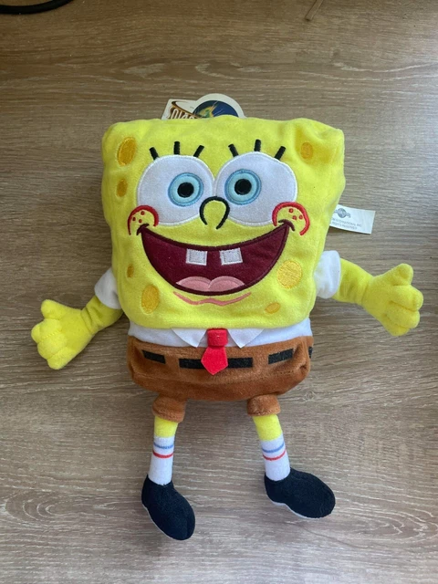 RETRO UNIVERSAL STUDIOS Spongebob Squarepants Hand Puppet Plush With ...