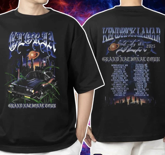KENDRICK LAMAR X Sza Grand National Tour 2025 Gloria Skyline Version T ... KENDRICK LAMAR X Sza Grand National Tour 2025 Gloria Skyline Version T ...