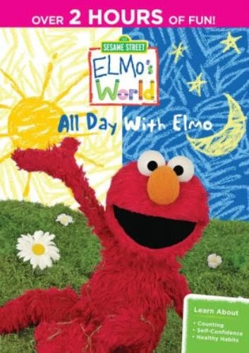 SESAME STREET: ELMO'S WORLD - ALL DAY WITH ELMO - Region 1 DVD,US ...