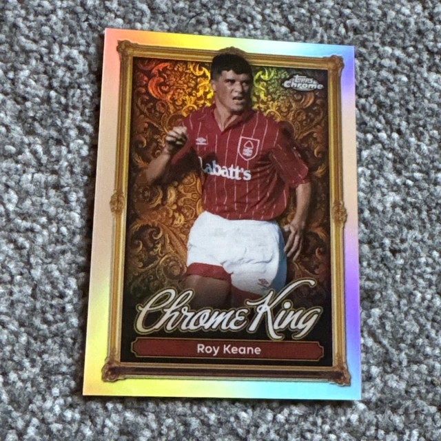 TOPPS PREMIER LEAGUE 2026 Roy Keane Chrome King No Ck 17 Mint £1.13 ...