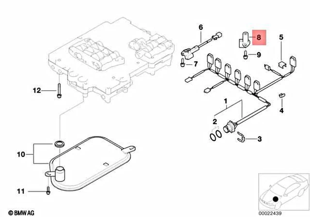 GENUINE BMW Z4 E32 E34 E36 E38 E39 E46 E85 320Ci Pulse generator ...