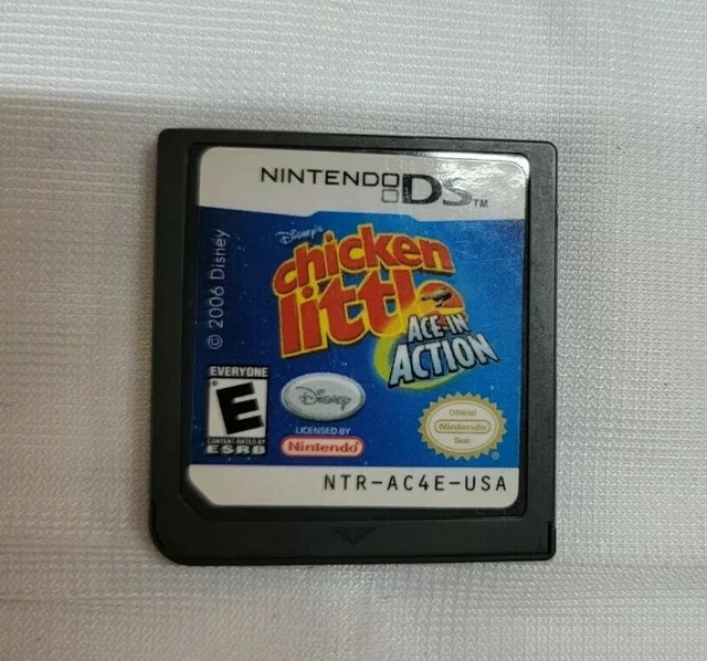 DISNEY'S CHICKEN LITTLE: Ace in Action (Nintendo DS, 2006) £1.11 - PicClick UK