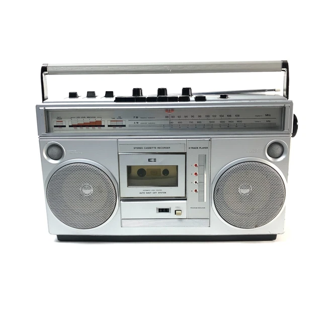 VINTAGE 1970'S MONTGOMERY Ward cassette 8 track boom box £93.71 ...