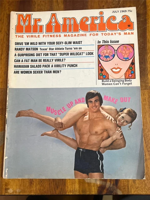 MR AMERICA BODYBUILDING muscle magazine LARRY POWERS/Arnold ...