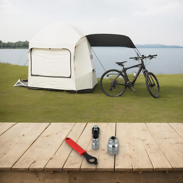 COMPLETE BICYCLE REPAIR Solution Crank Rod Wrench and Sleeve for ...