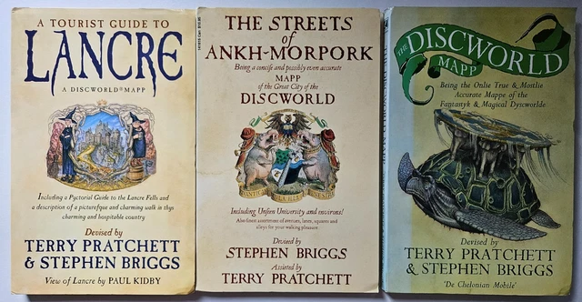 TERRY PRATCHETT TOURIST Guide to Lancre / Streets of Ankh-Morpork ...