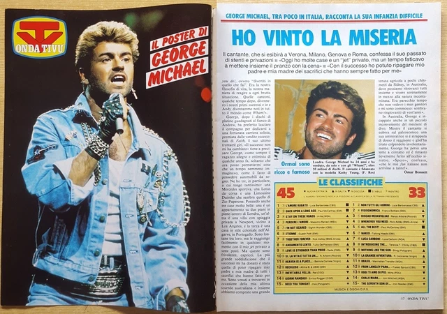 GEORGE MICHAEL EDWIGE Fenech Madonna Ivana Spagna Marcella Bella Ron ...