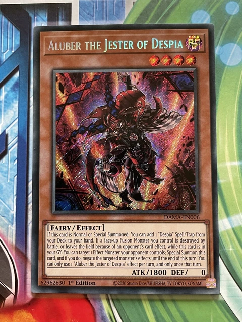 YUGIOH! - ALUBER The Jester Of Despia - 1St Edition - Dama-En006 ...