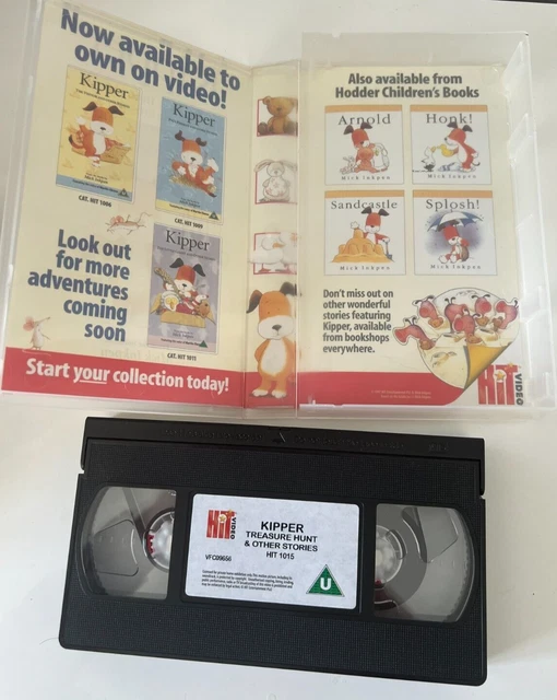 KIPPER THE DOG 'Treasure Hunt' and other stories VHS video - excellent ...