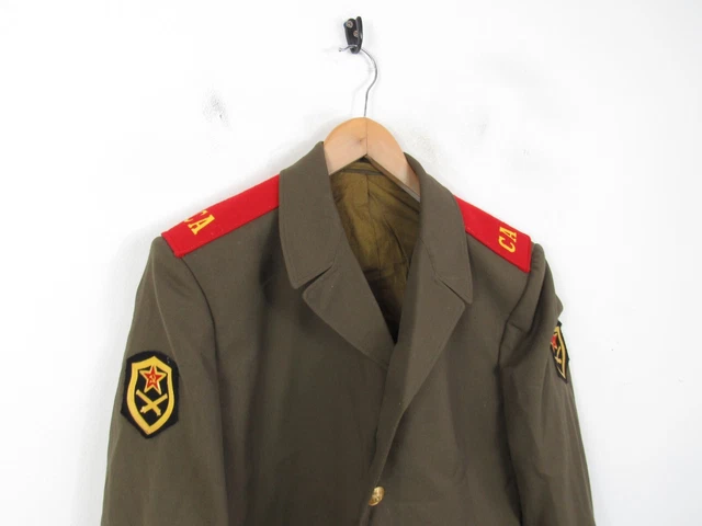 VINTAGE SOVIET ARMED Forces Obr.69 Uniform Jacket 1969 Size Small £29. ...