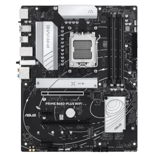 ASUS PRIME B650-PLUS WIFI, AMD B650, AM5, ATX, 4 DDR5, HDMI, DP, Wi-Fi ...